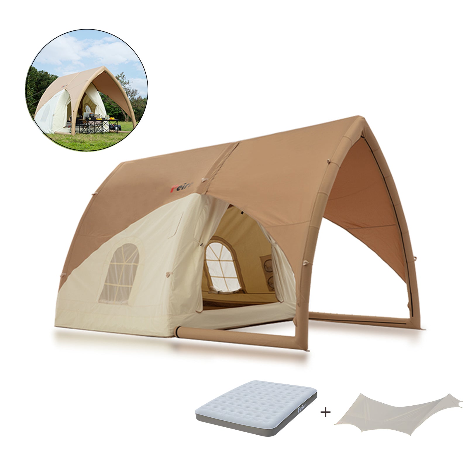 Inflatable House Tent, Suitable for Camping Activities – Peirhw